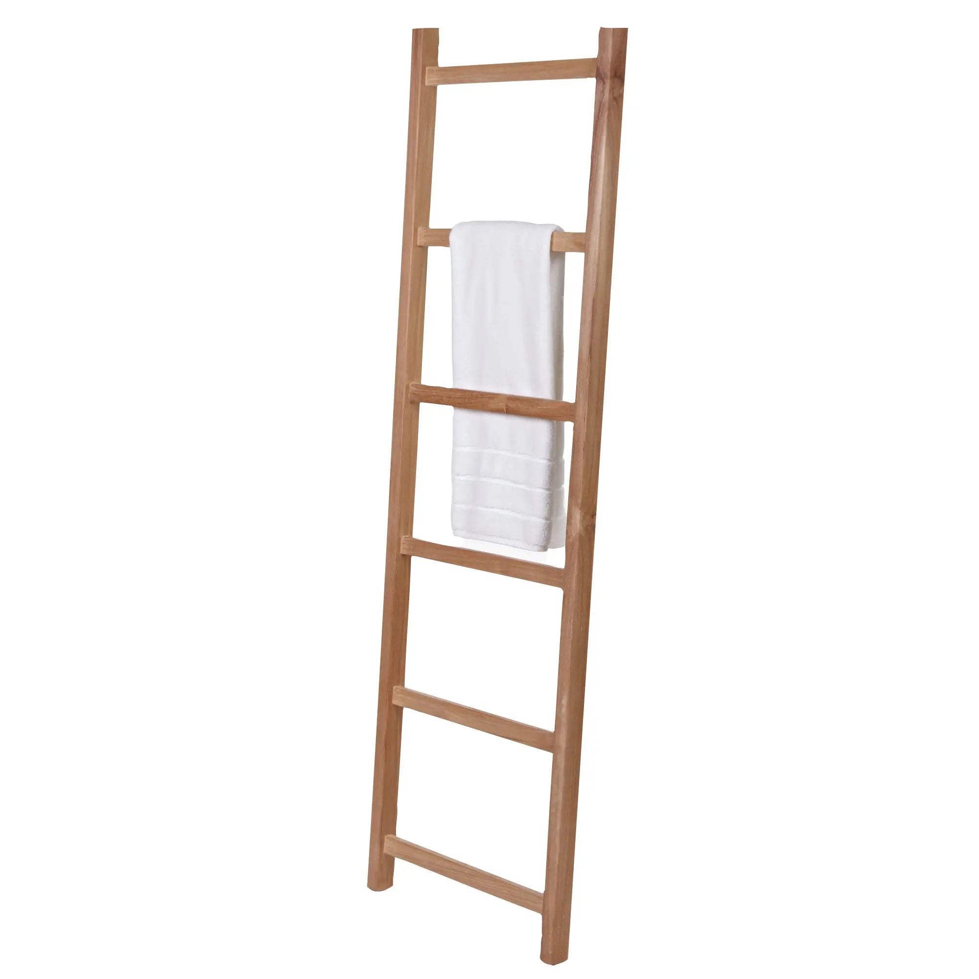 Teak Towel Ladder 71" (180 cm) with 6 bars – ARB Teak & Specialties - USA