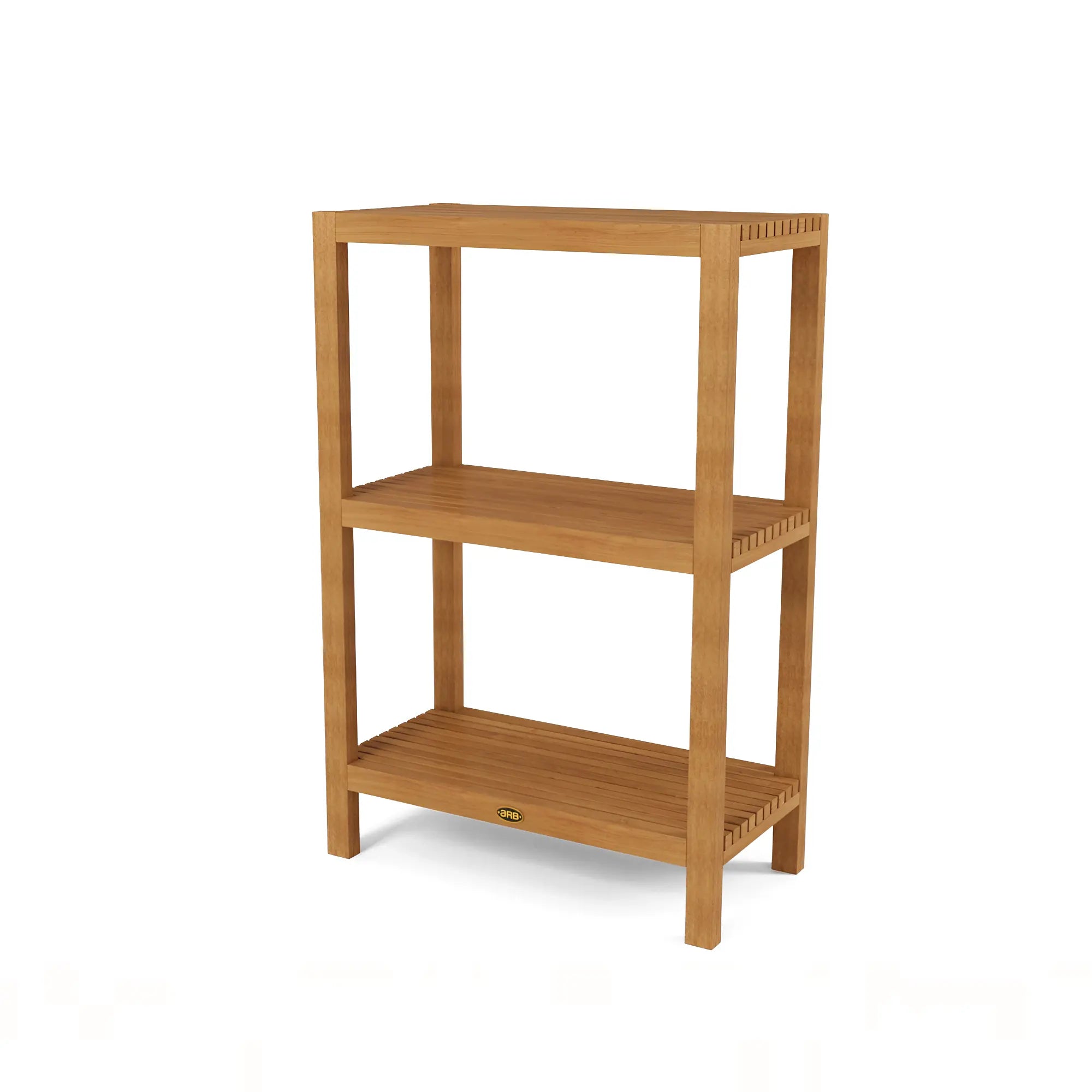 Teak Rectangular Shelf Fiji 36" (90 cm) with 3 tier – ARB Teak ...